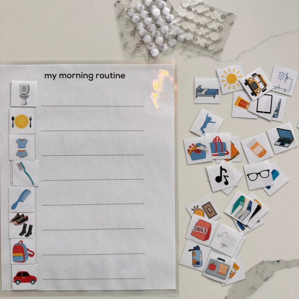 Preparing and Using Your Printable Routines for ADHD Kids ...