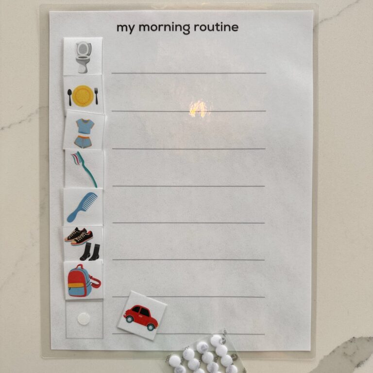 Preparing and Using Your Printable Routines for ADHD Kids ...